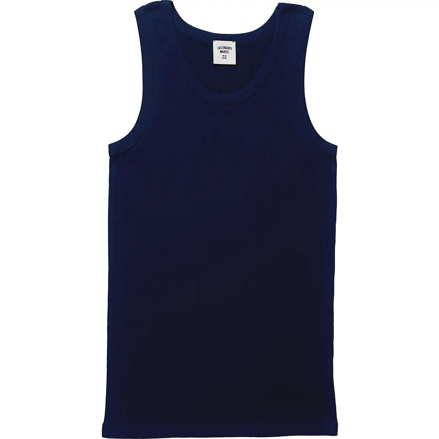 The Classic Men's Tank Top Marcel Edition - Navy Blue – Les Tricots Marcel
