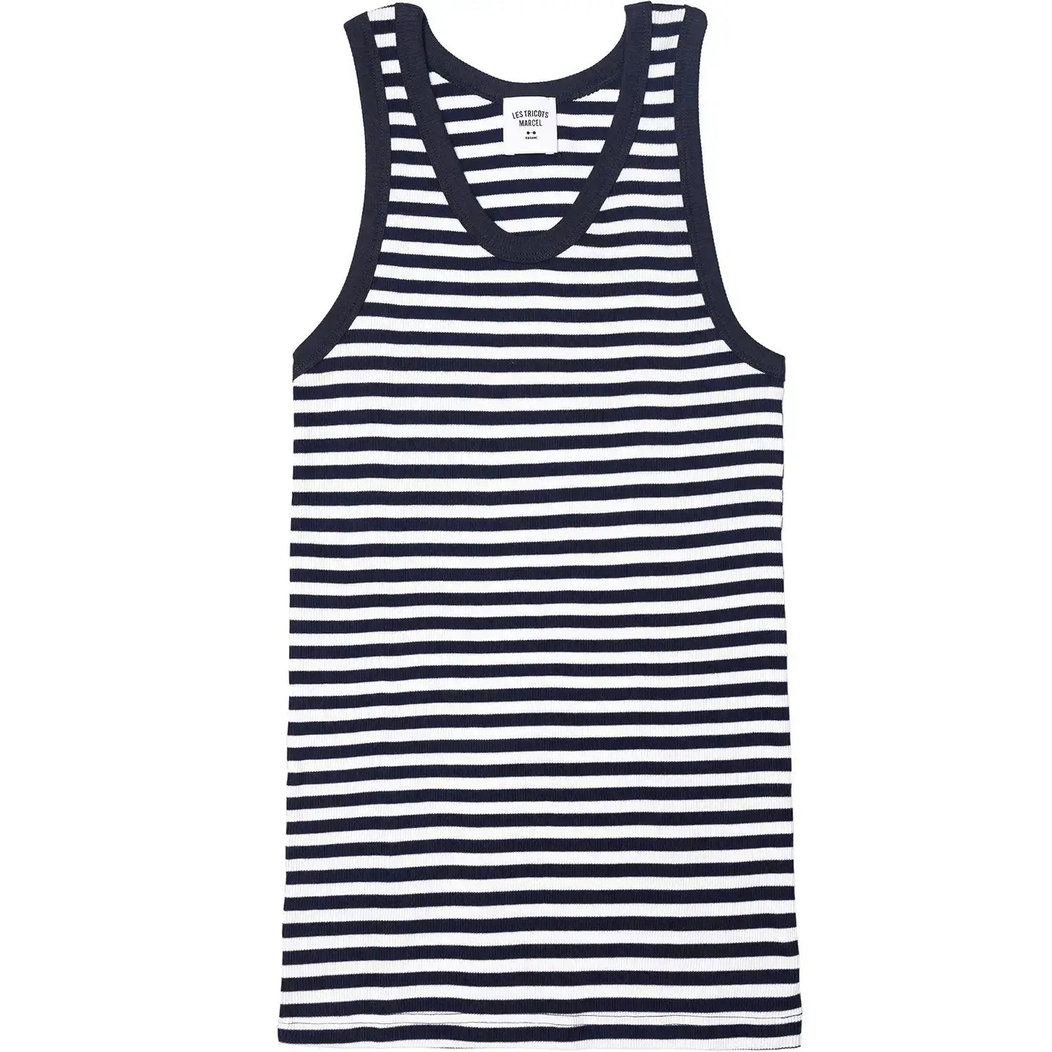 The Marcel Striped Tank Top Made In France - Les Tricots Marcel.